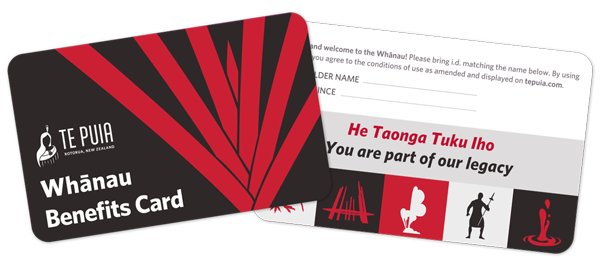 Whānau Card - Te Puia